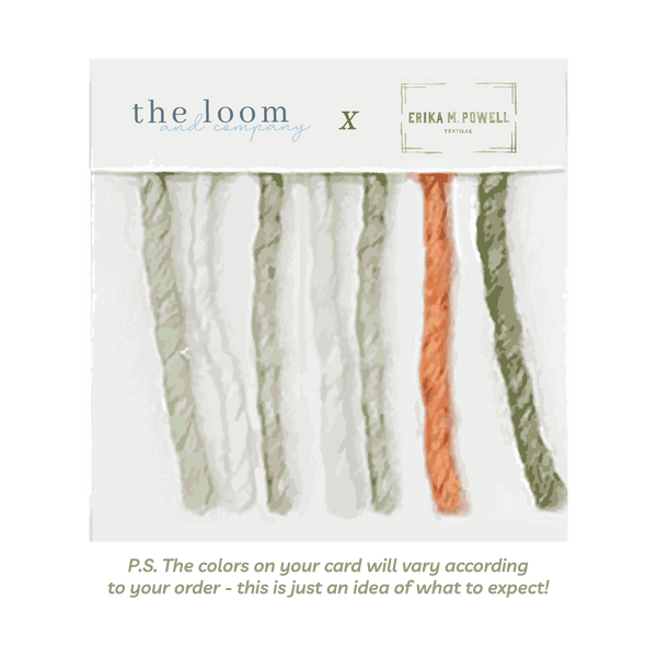 loom & co x erika powell | morgan sage color card - The Loom and Company